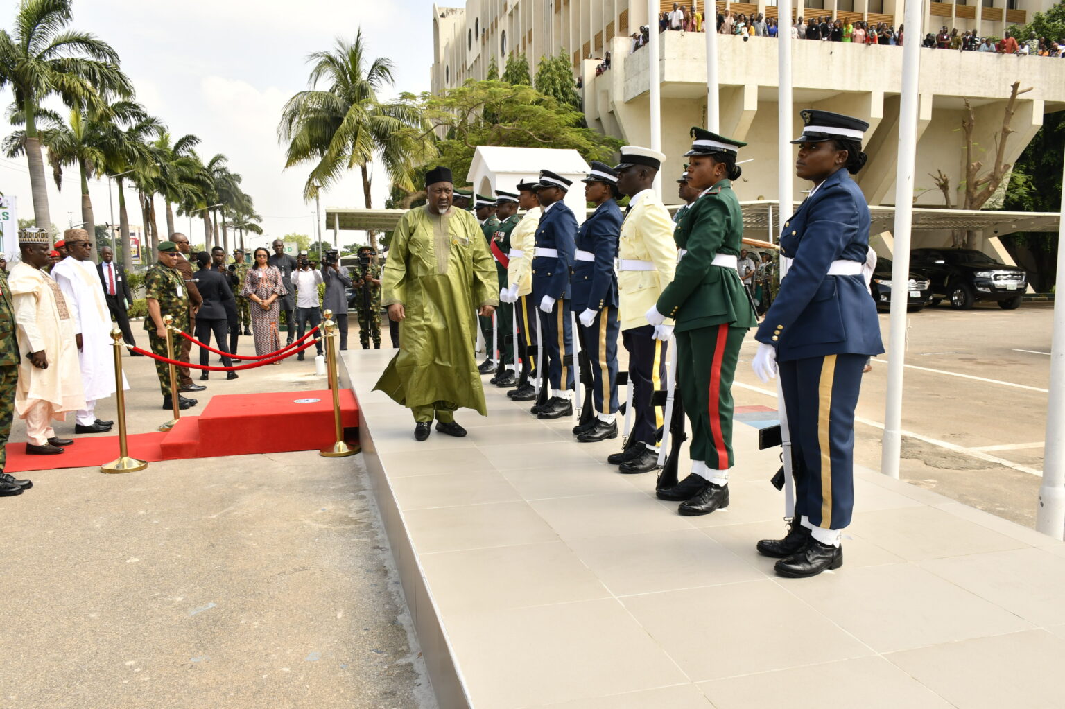 BADARU ASSUMES DUTY AS THE 25TH MINISTER OF DEFENCE…Say security needs ...
