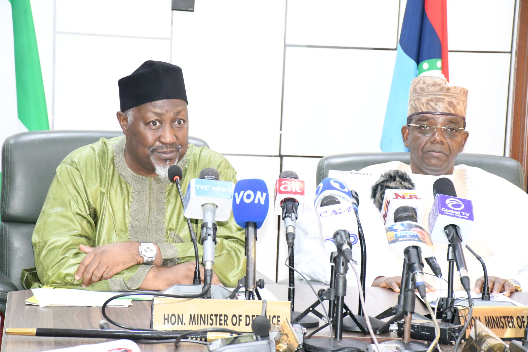 BADARU ASSUMES DUTY AS THE 25TH MINISTER OF DEFENCE…Say security needs ...