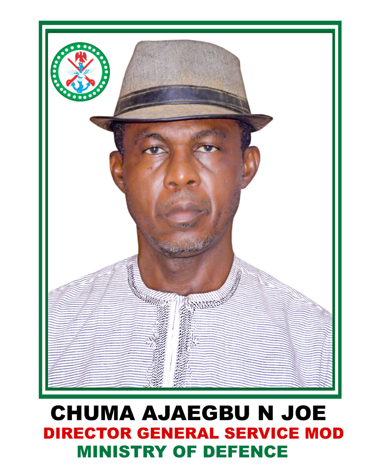 Chima-Ajaegbu N. Joe – Ministry of Defence