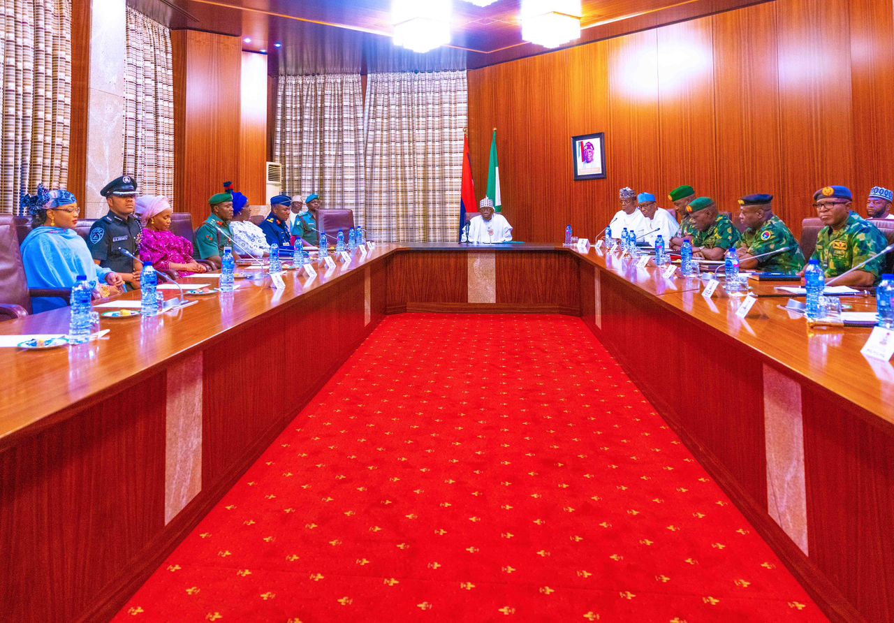 The Honorable Minister of State for Defence Dr Muhammed Bello Matawalle ...