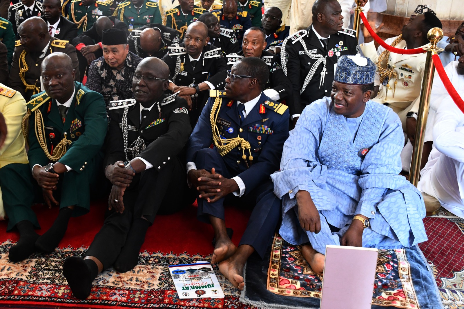 THE HONOURABLE MINISTER OF DEFENCE, MOHAMMED BADARU ABUBAKAR CON, MNI ...