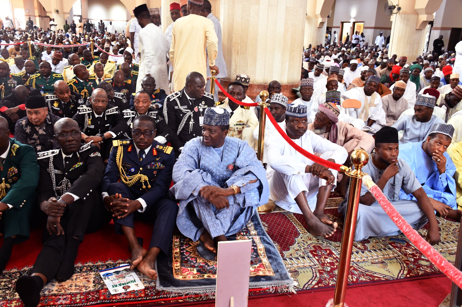 THE HONOURABLE MINISTER OF DEFENCE, MOHAMMED BADARU ABUBAKAR CON, MNI ...