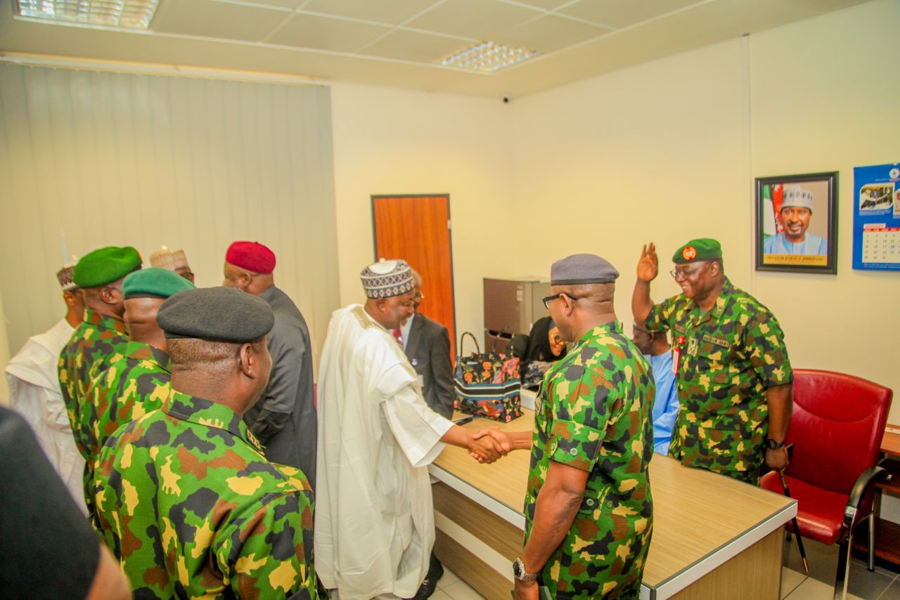 THE HONOURABLE MINISTER OF DEFENCE, ATTENDED AN INTERACTIVE SESSION ...