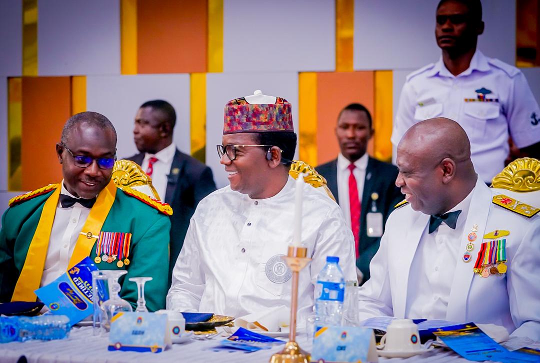 THE HONOURABLE MINISTER OF STATE FOR DEFENCE ATTENDED NIGERIAN NAVY REGIMENTAL DINNER HELD AT ...