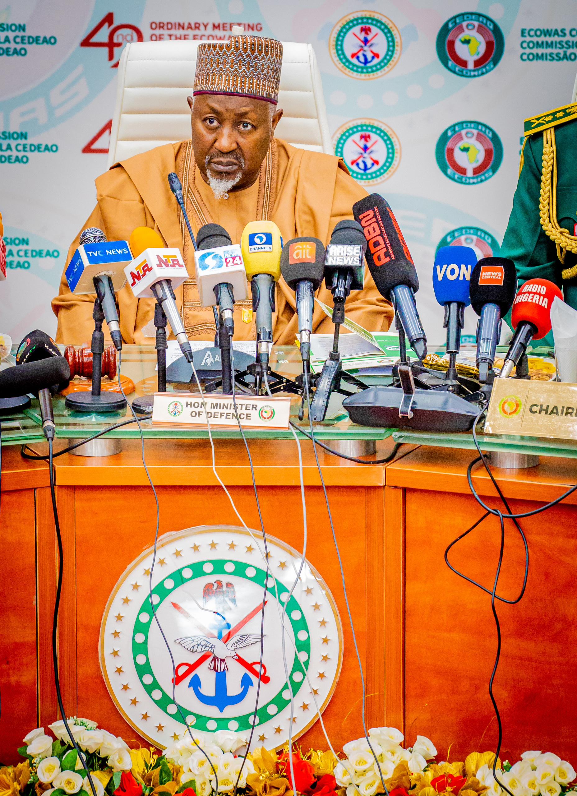 THE HONOURBLE MINISTER OF DEFENCE, THE CHIEF OF DEFENCE STAFF OF ...