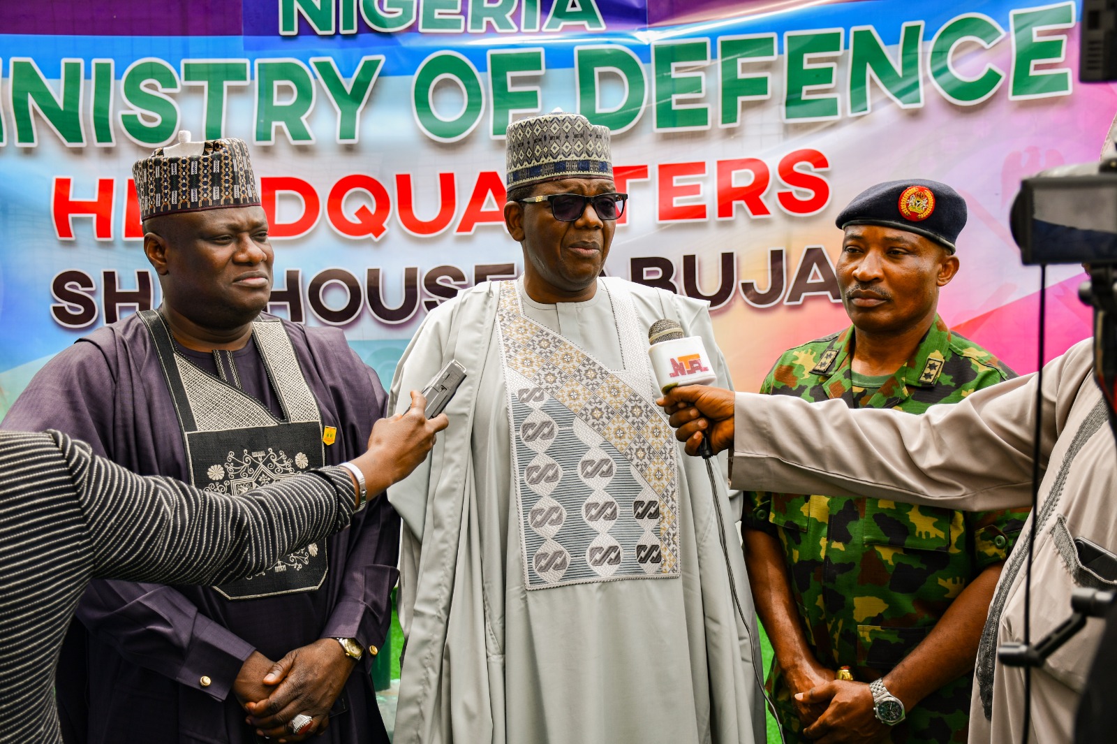 HONOURABLE MINISTER OF STATE FOR DEFENCE GAVE A PRESS BRIEFING IN ...
