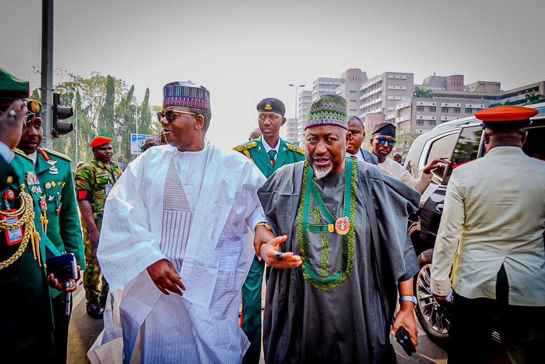 THE HONOURABLE MINISTERS OF DEFENCE JOINED PRESIDENT BOLA AHMED TINUBU ...