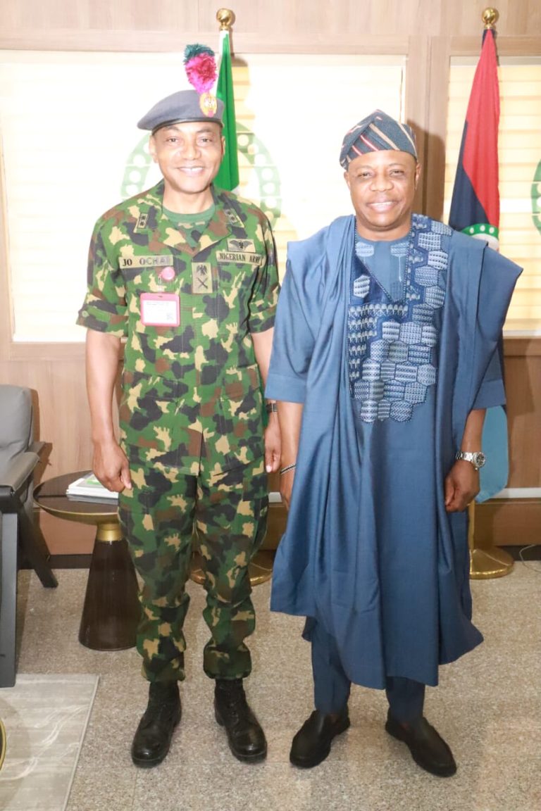 THE PERMANENT SECRETARY OF THE MINISTRY OF DEFENCE, AMBASSADOR GABRIEL ...