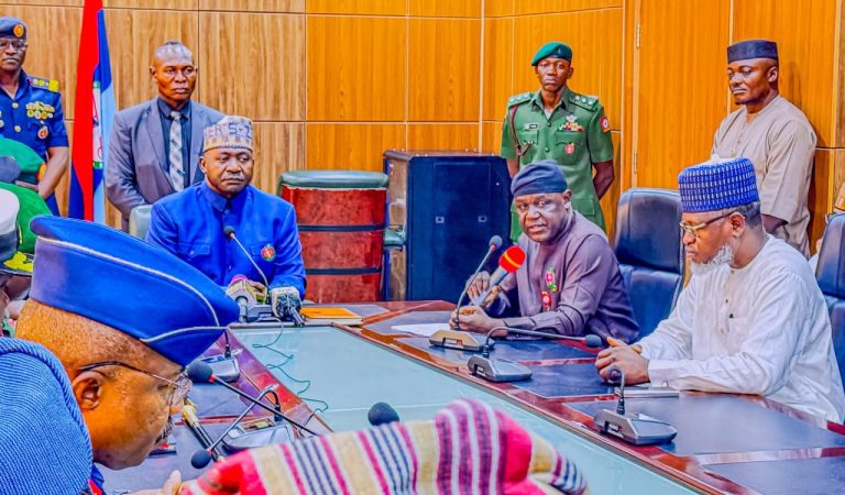 THE HONOURABLE MINISTER OF DEFENCE, GENERAL CHRISTOPHER GWABIN MUSA ...